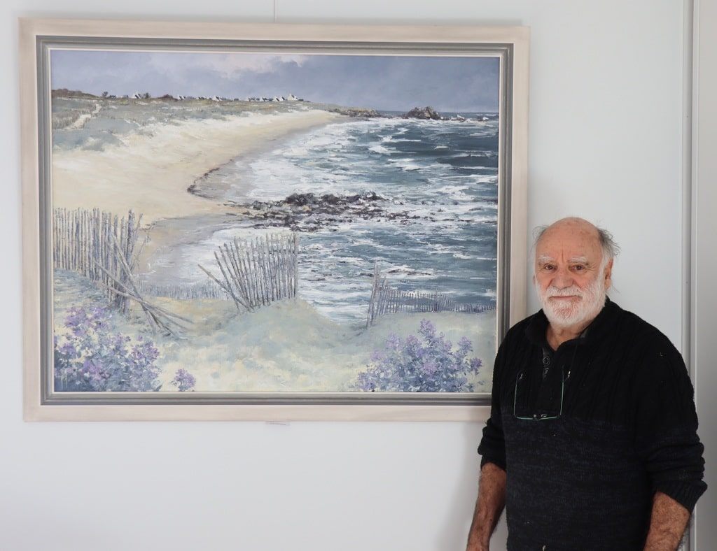 Vernissage de l’exposition des peintures de Robert JOSSET ...